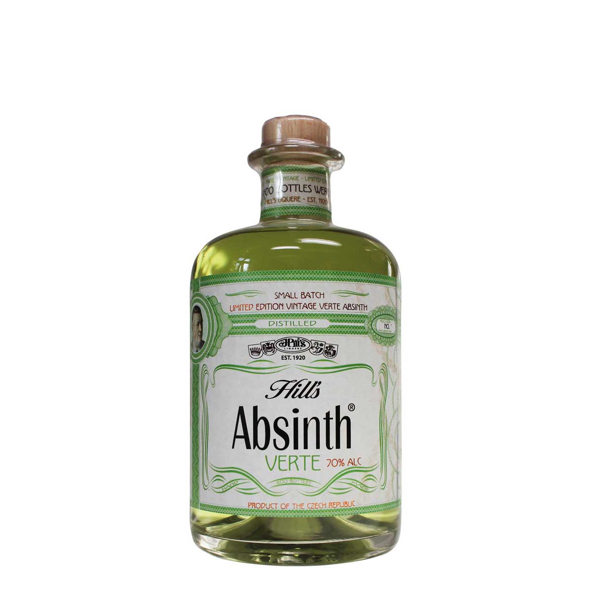 Hill’s Absinth Verte, limitiert aus Tschechien (70 %) | Absinth Shop